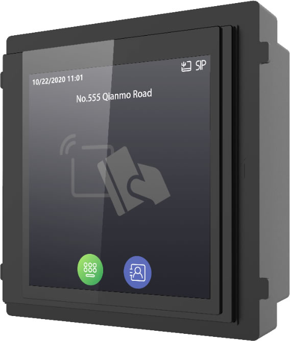 Hikvision DS-KD-TDM voor DS-KD8003-IME1 - Touch Display Module with ...